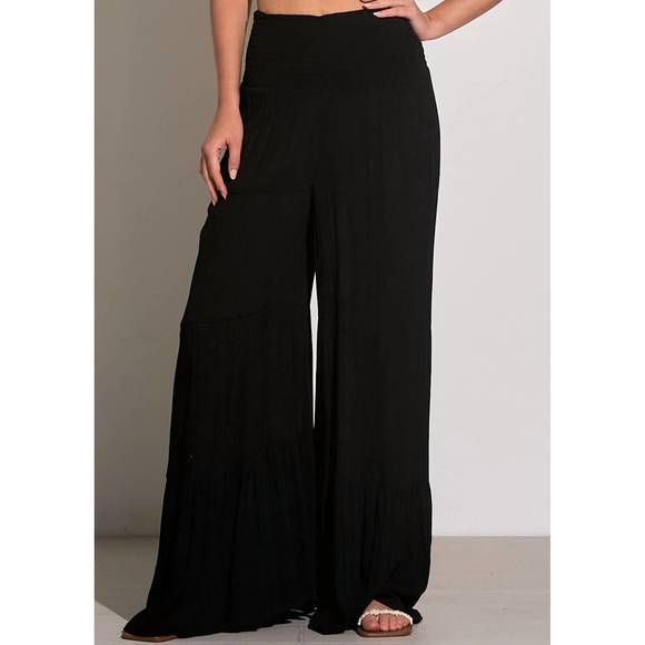 Elan | Pants & Jumpsuits | New Elan Rome Wide Leg Pant In Black | Poshmark